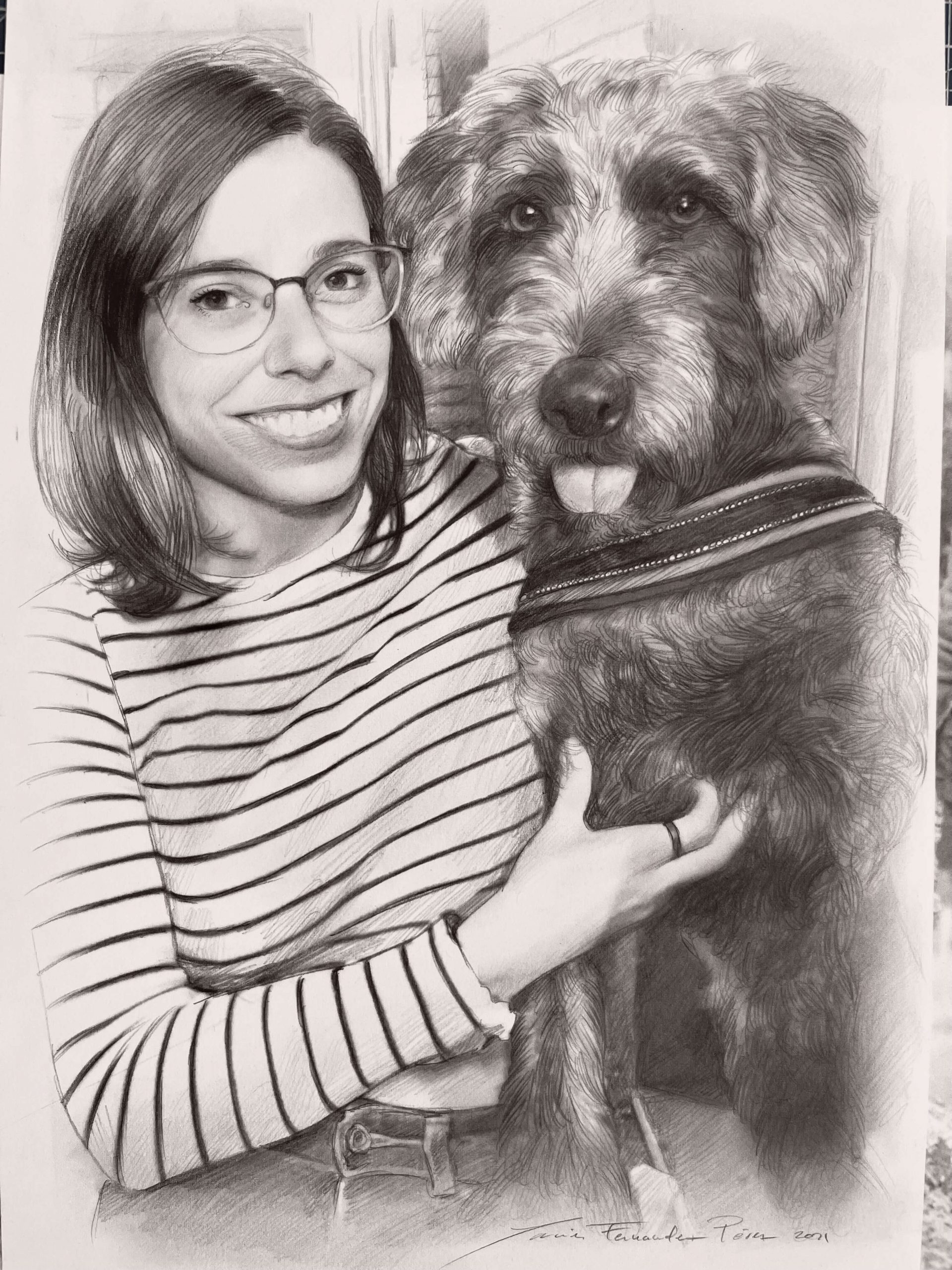 Retratos de mascotas por encargo | Retratos de perros y animales